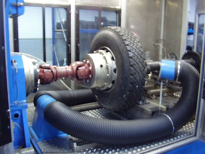 Dynamometer bench for truck sector - TecSA Brake Testing Machines